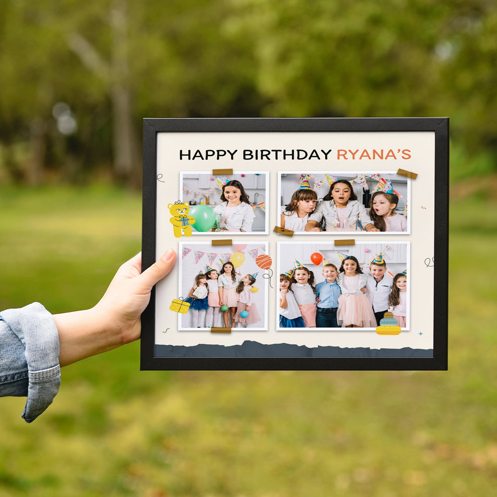 Custom Birthday Photo Frame – A Unique Gift for Your Loved Ones – The ...