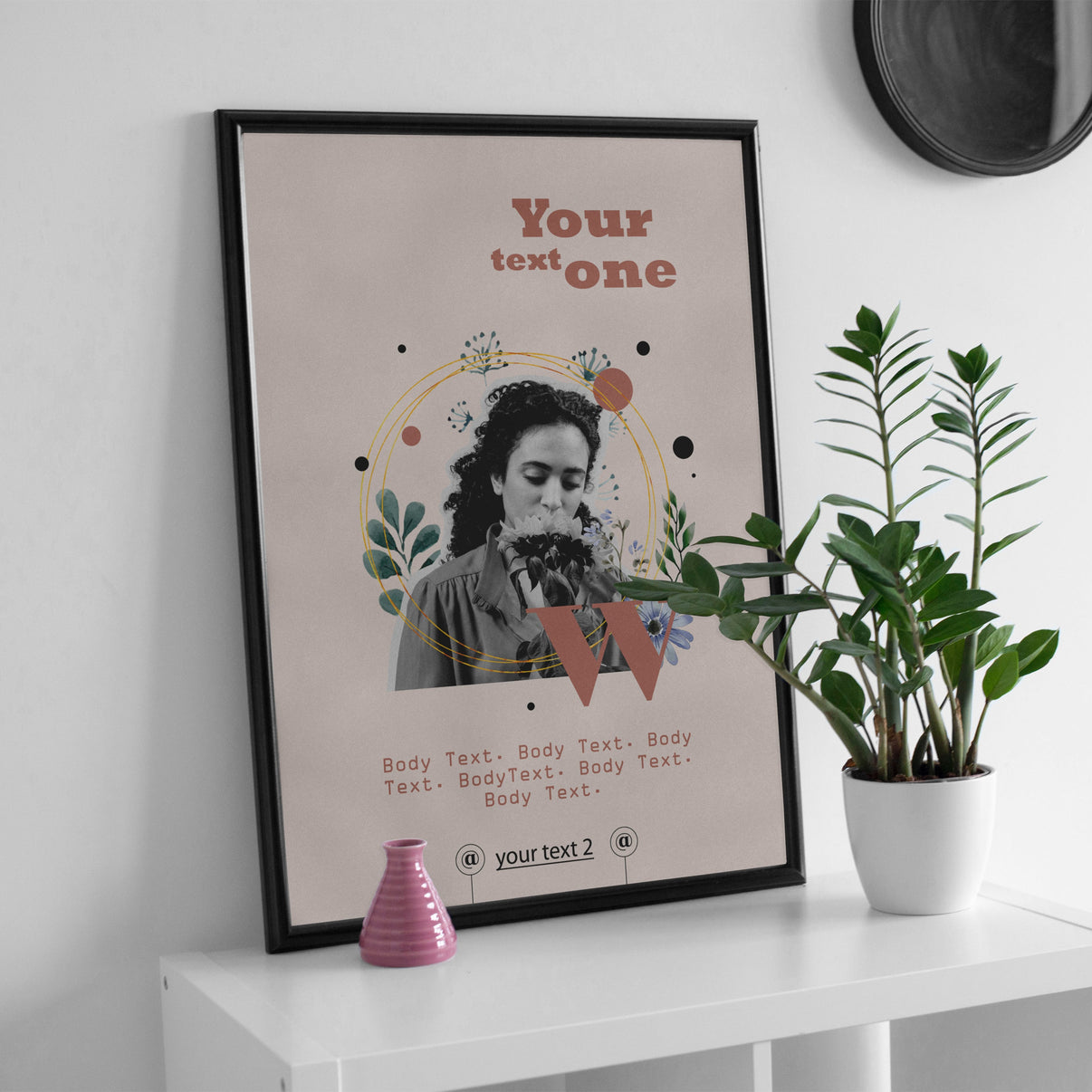 Minimalist Customizable Photo Frame – The Art Nova