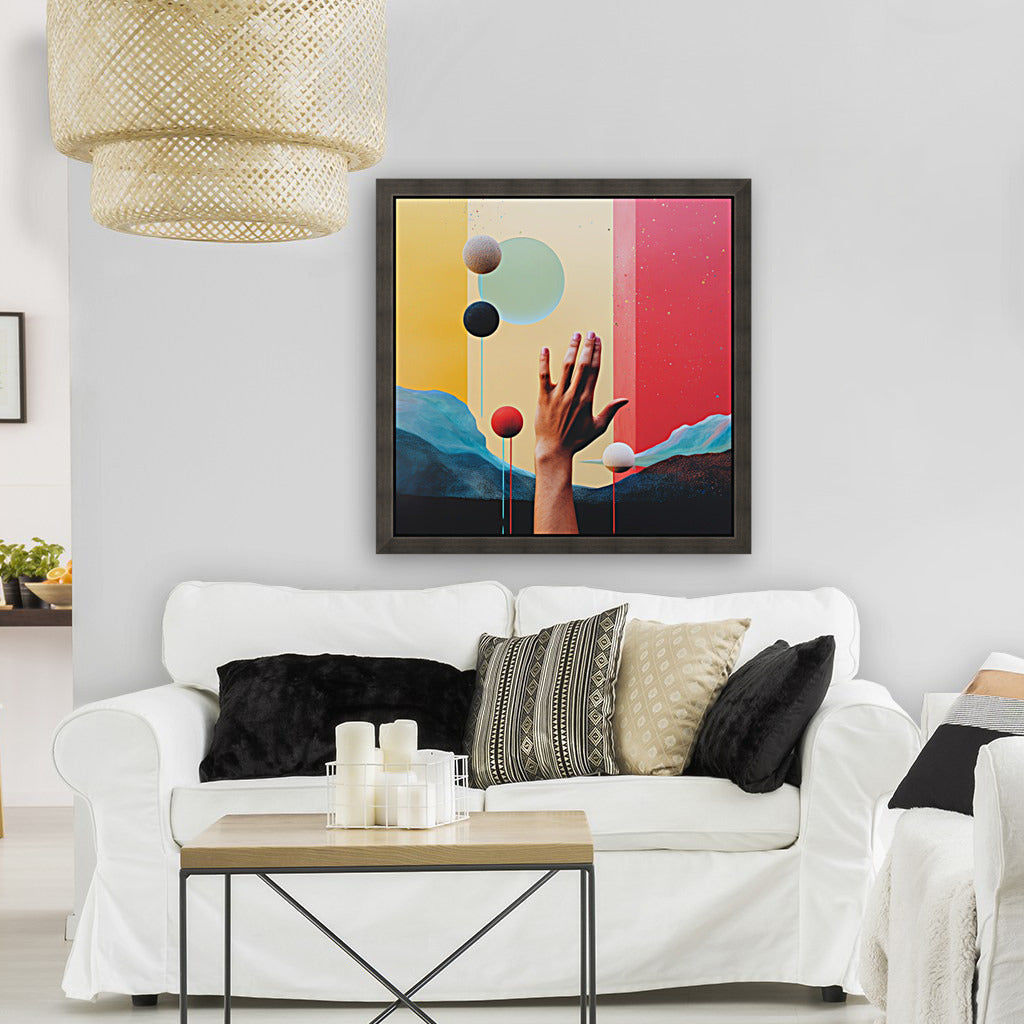 Modern Play of Colors: Statement Art for Home Decor – The Art Nova