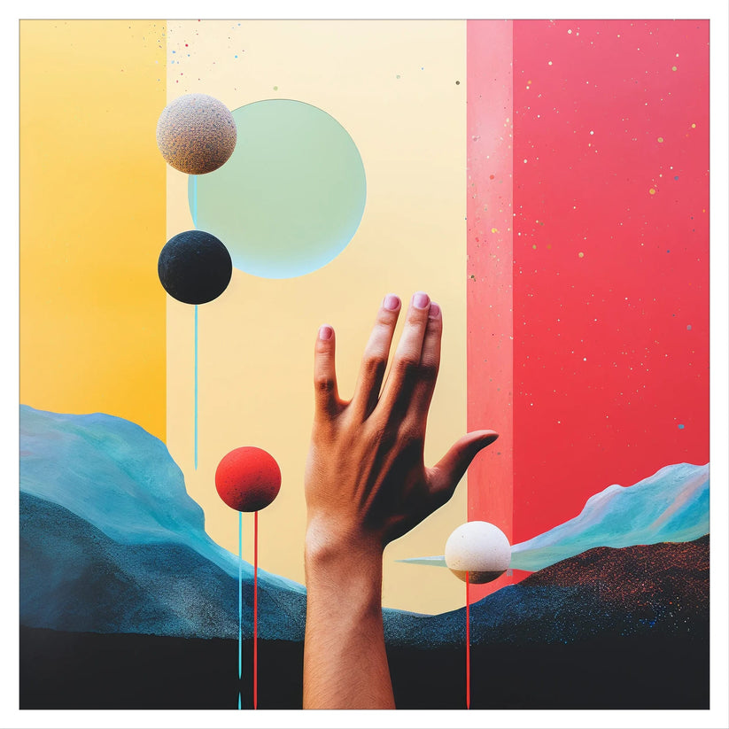 Modern Play of Colors: Statement Art for Home Decor – The Art Nova
